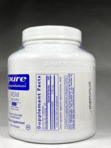 Pure Encapsulations MSM 1700mg Capsules